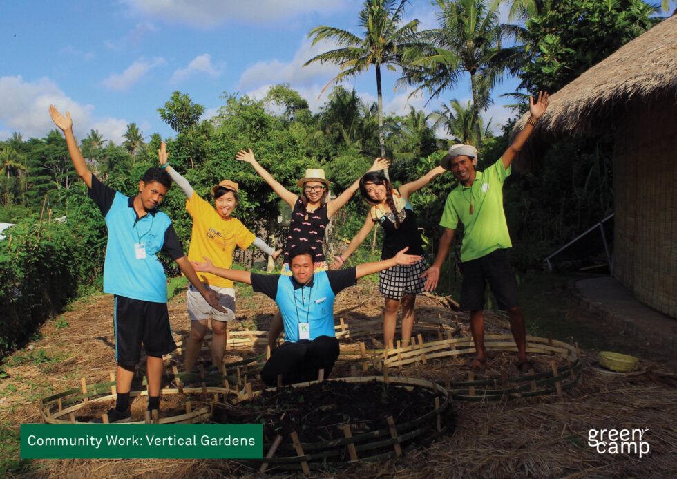 Bamboo Vertical Garden - Green Camp Bali I at Green School Bali